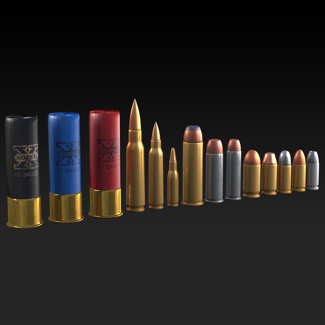 Bullet Package 3D | 1144735 | TurboSquid