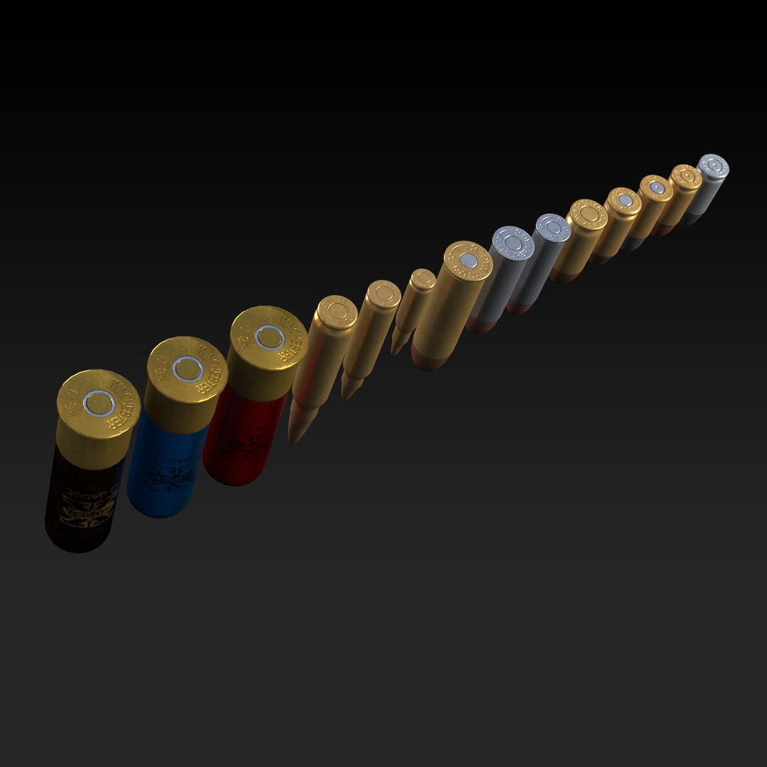 Bullet Package 3D | 1144735 | TurboSquid