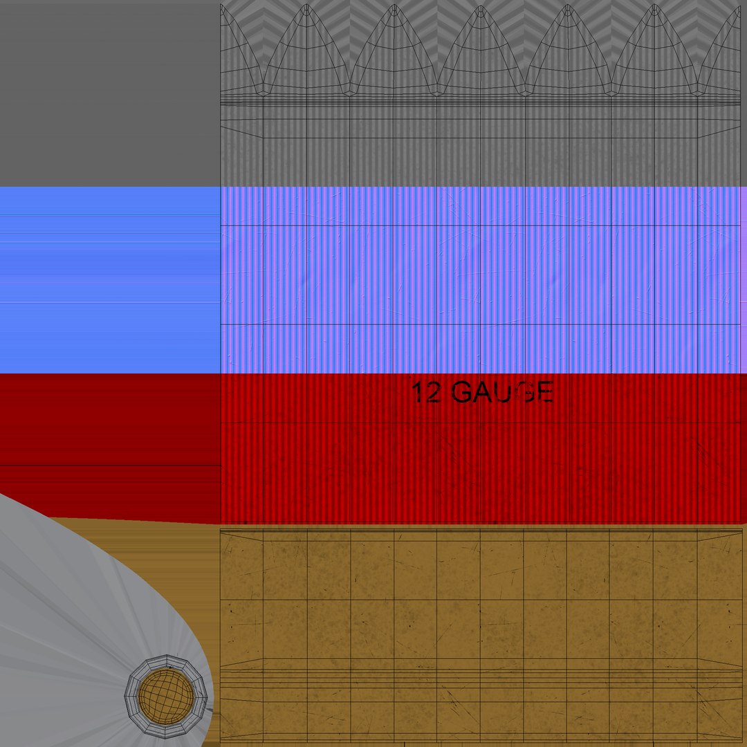 Bullet Package 3D | 1144735 | TurboSquid