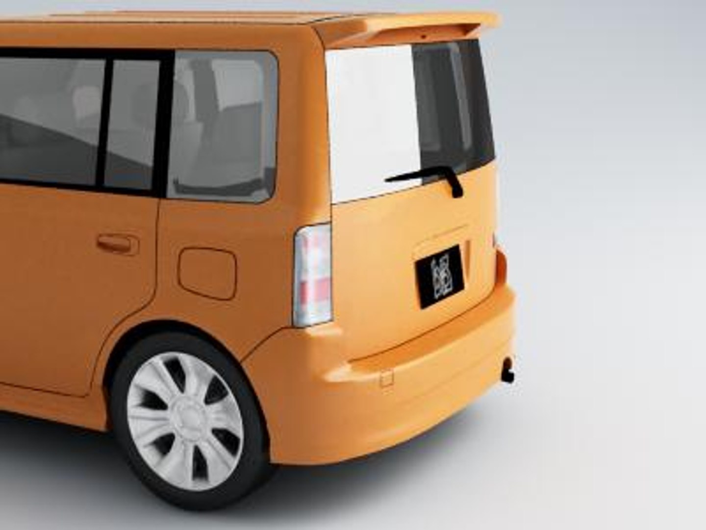 Toyota Bb 3d Model
