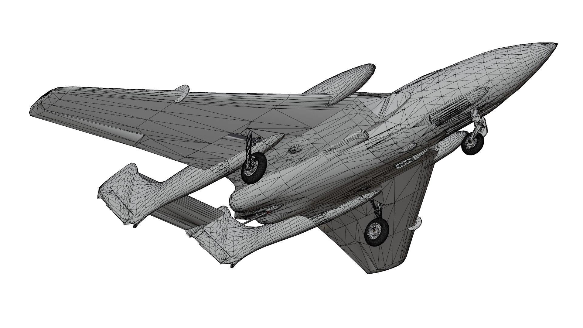 Sea Vixen Faw2 3D Model - TurboSquid 2327806