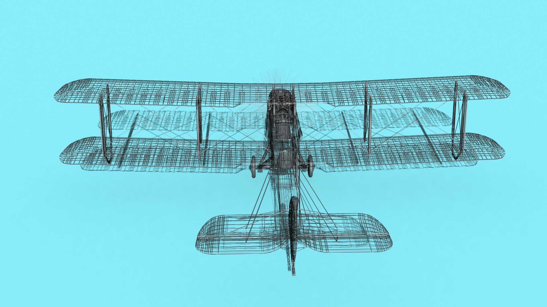 3D Airco DH-4 London Air Transport Model - TurboSquid 1752351