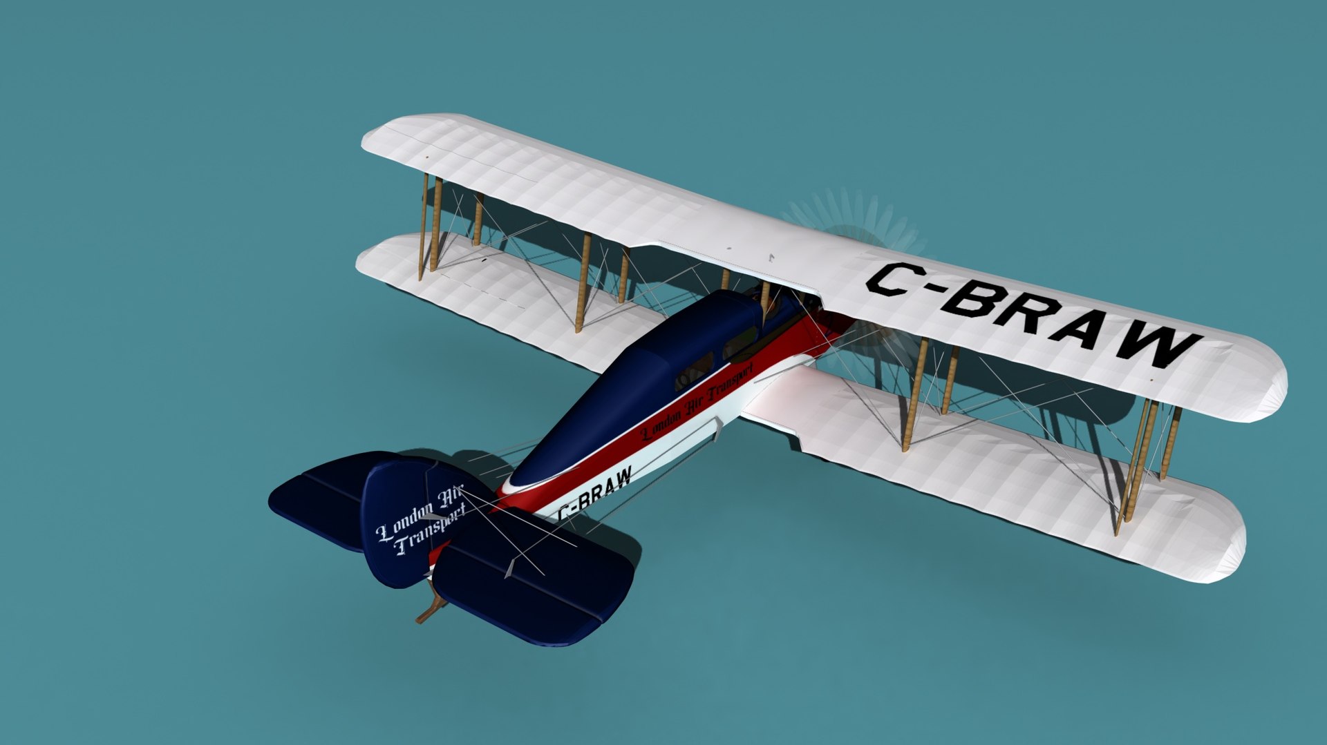 3D Airco DH-4 London Air Transport Model - TurboSquid 1752351