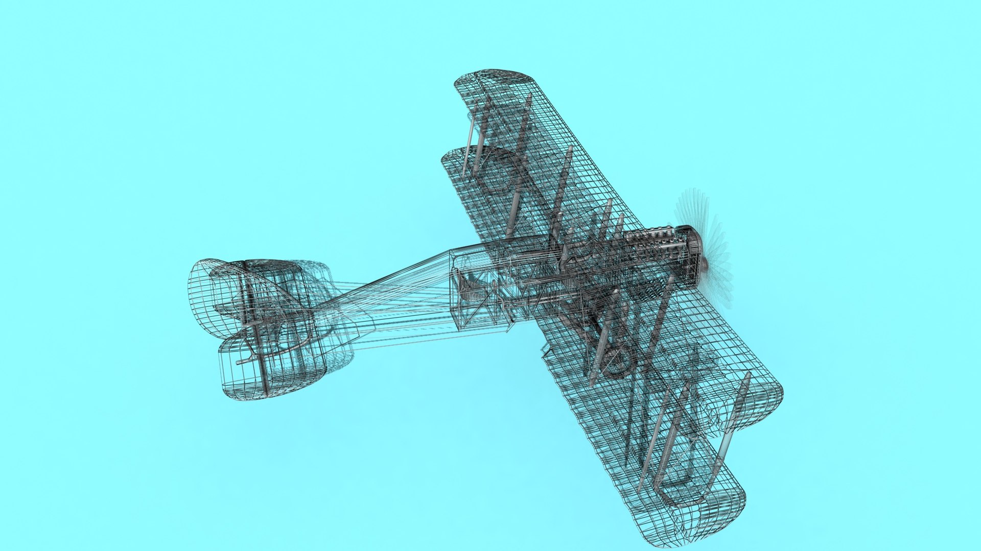 3D Airco DH-4 London Air Transport Model - TurboSquid 1752351