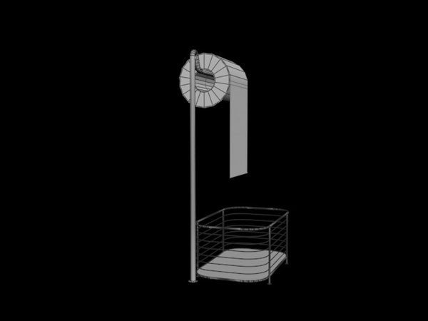 Toilet paper holder 3D model - TurboSquid 1325378