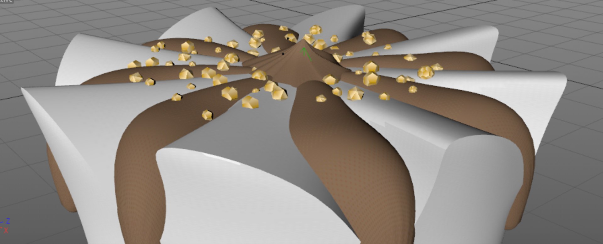 3d Model Ice Cream Cornetto