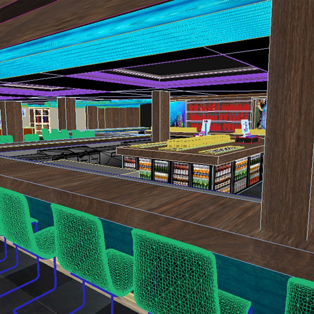 Bar 3d Max