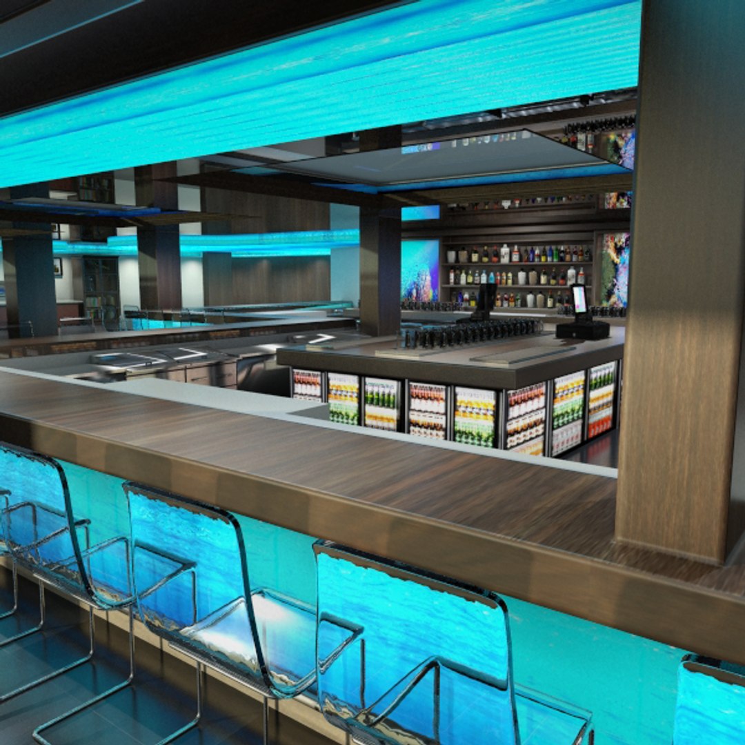Bar 3d Max