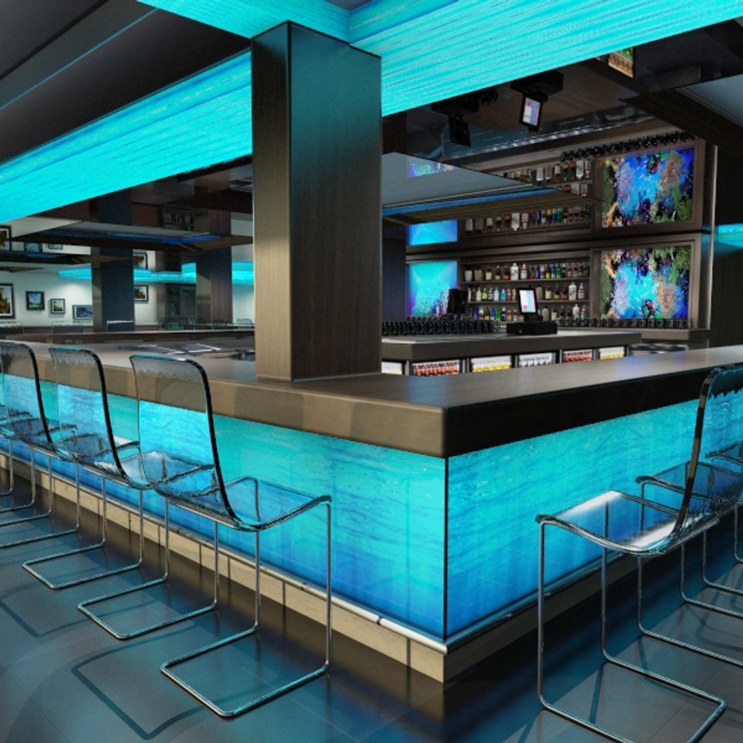 Bar 3d Max
