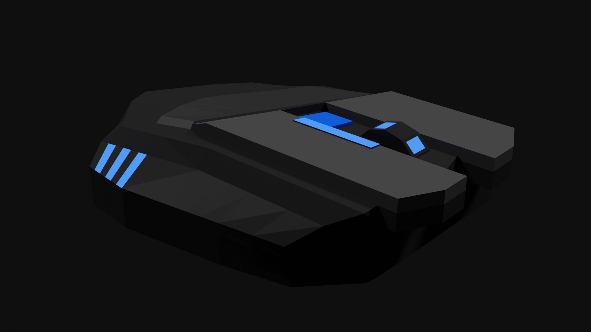 3D model Lowpoly Gaming Mouse - TurboSquid 1732806