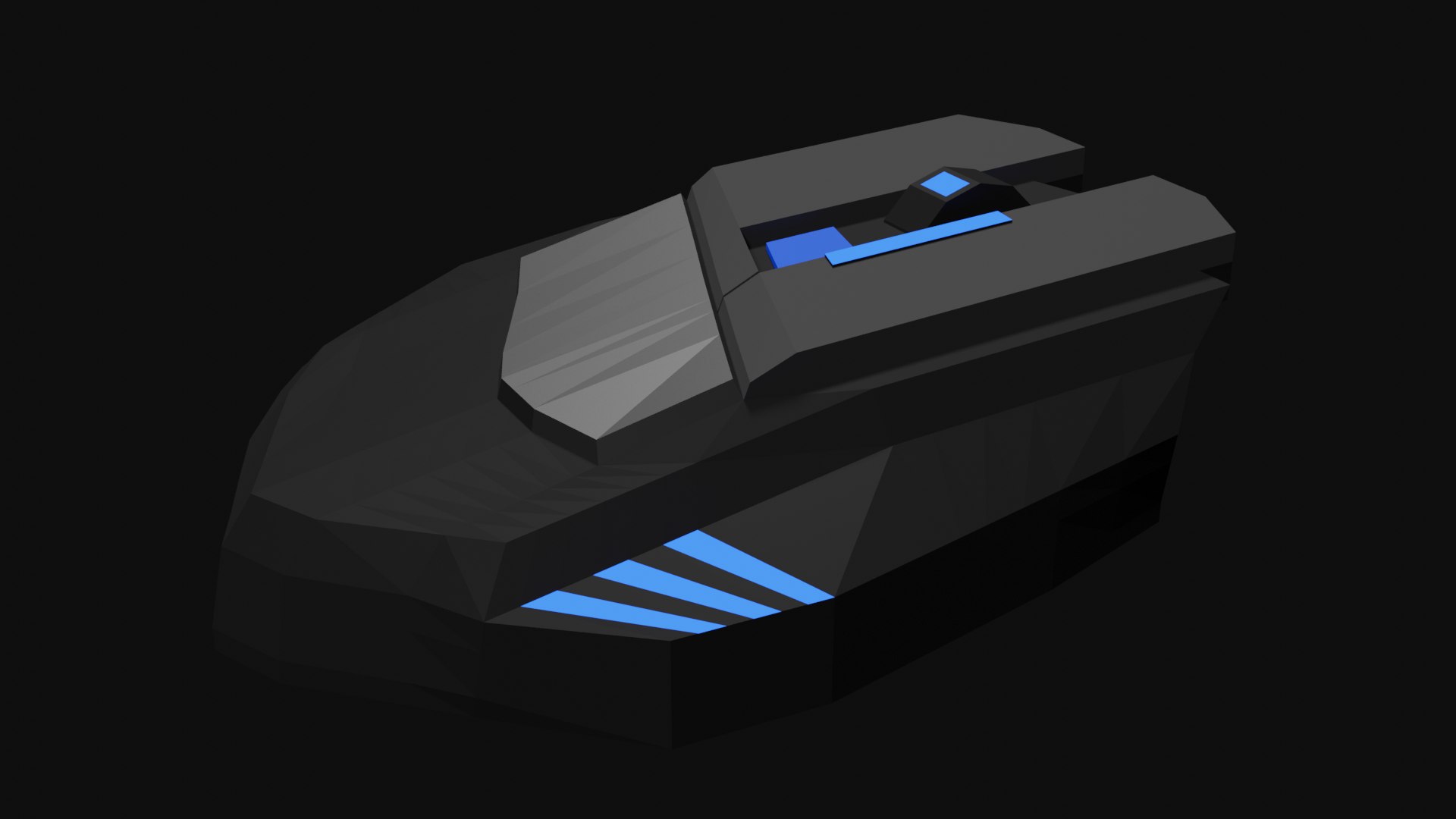 3D model Lowpoly Gaming Mouse - TurboSquid 1732806
