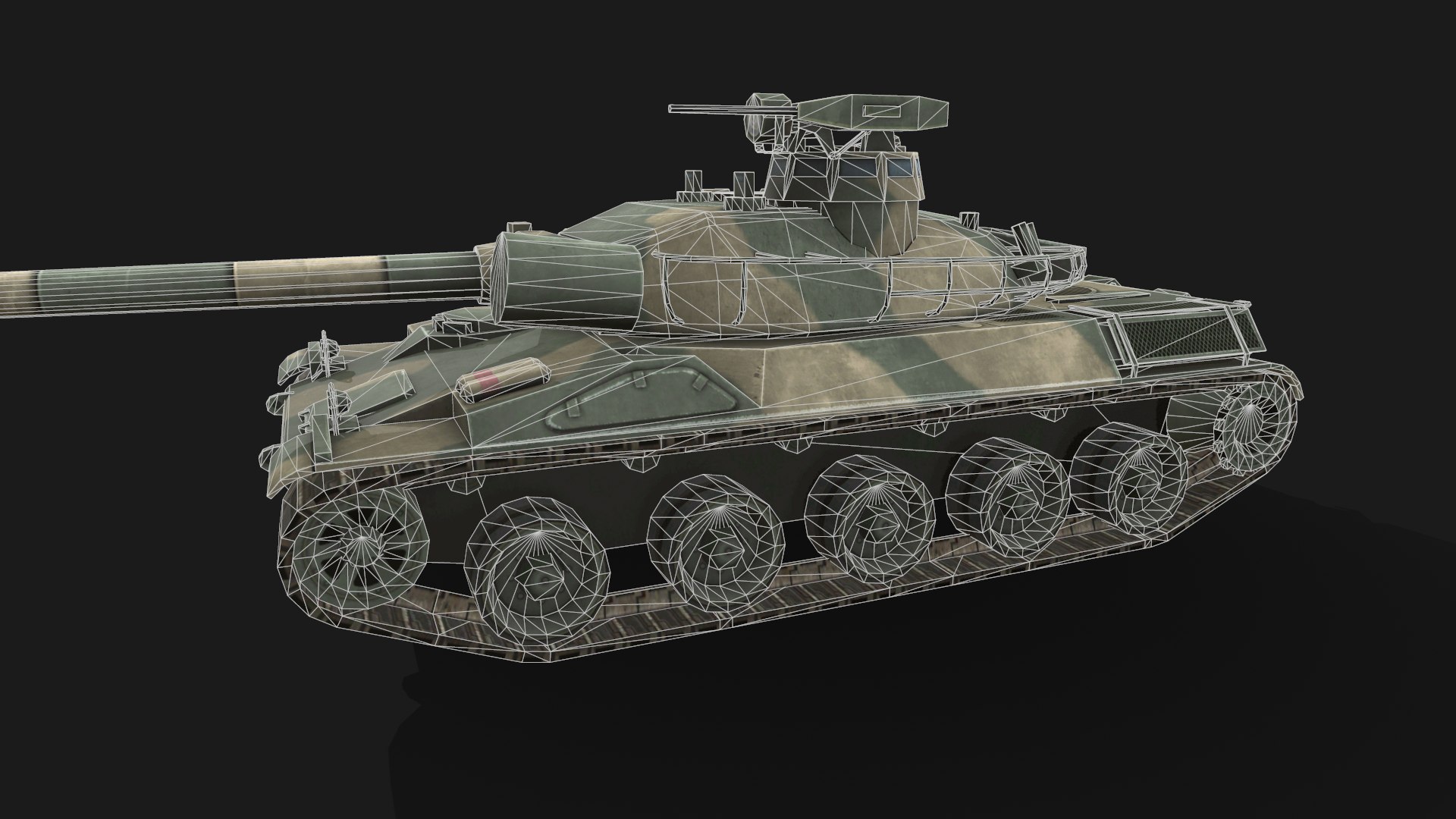 3D model battle tank - TurboSquid 1536722