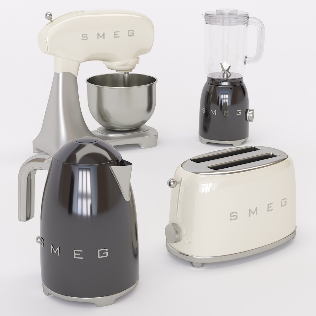 3D Home Appliances Smeg Model - TurboSquid 1368297