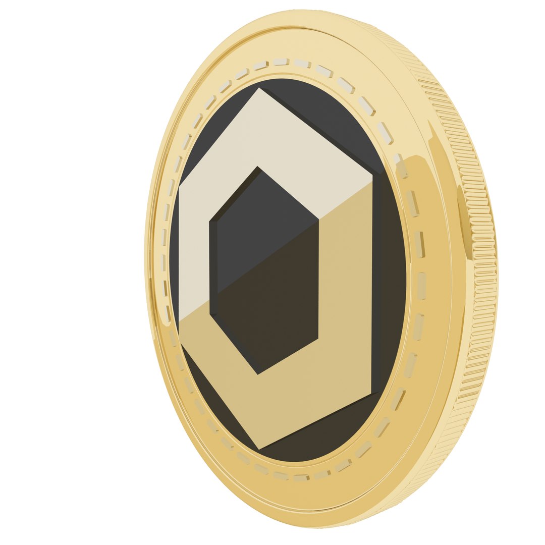 Chainlink Cryptocurrency Gold Coin 3D model - TurboSquid 1783677