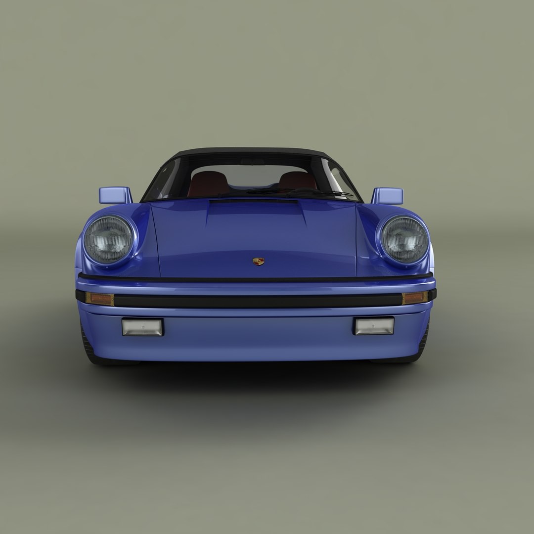 3d Model Porsche 911 Speedster