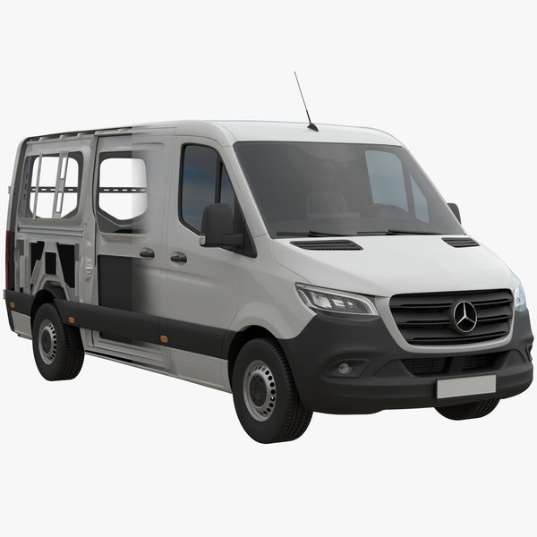modelo 3d Mercedes Sprinter Interior detallado Estándar 2023 ...
