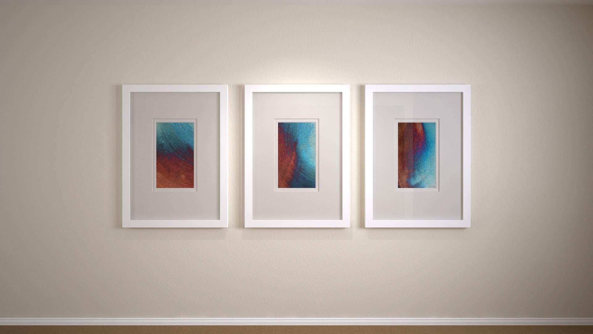 3d Framed Artwork Modern