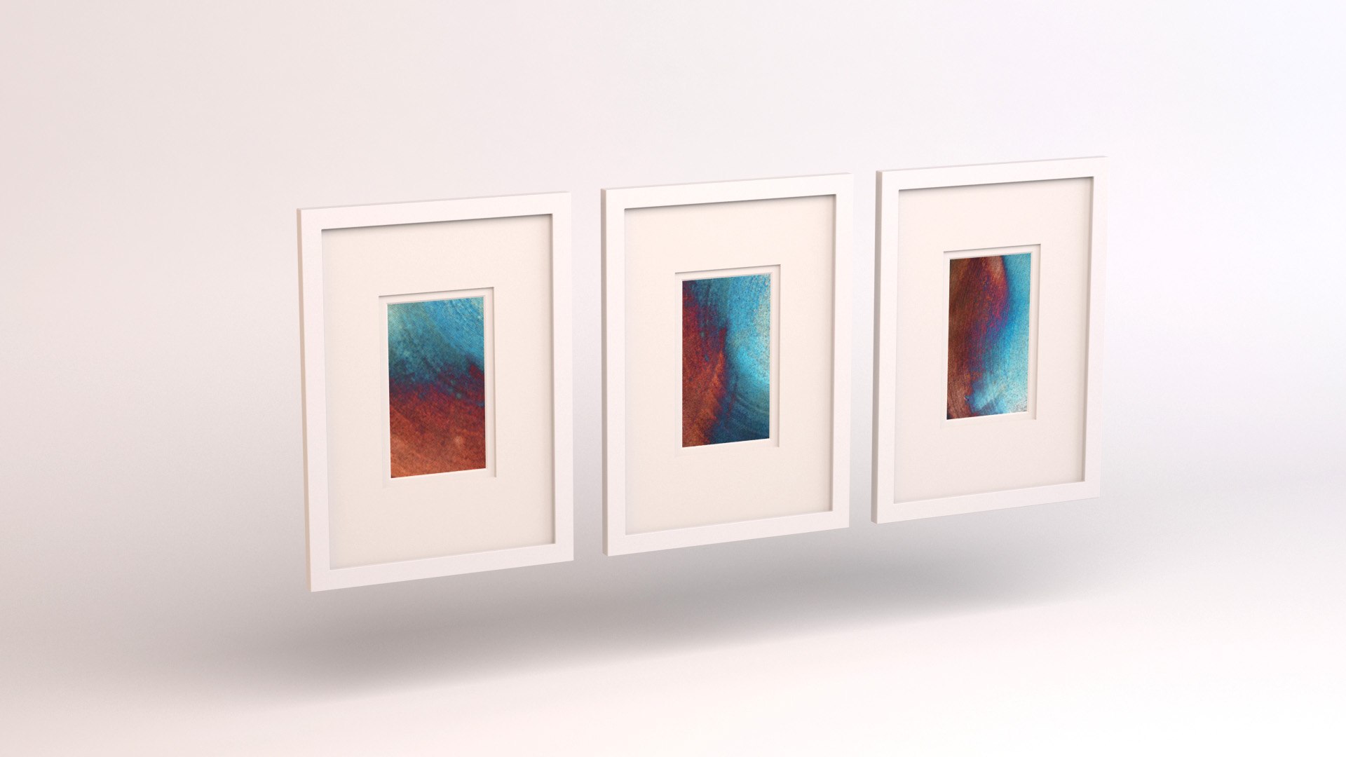 3d Framed Artwork Modern