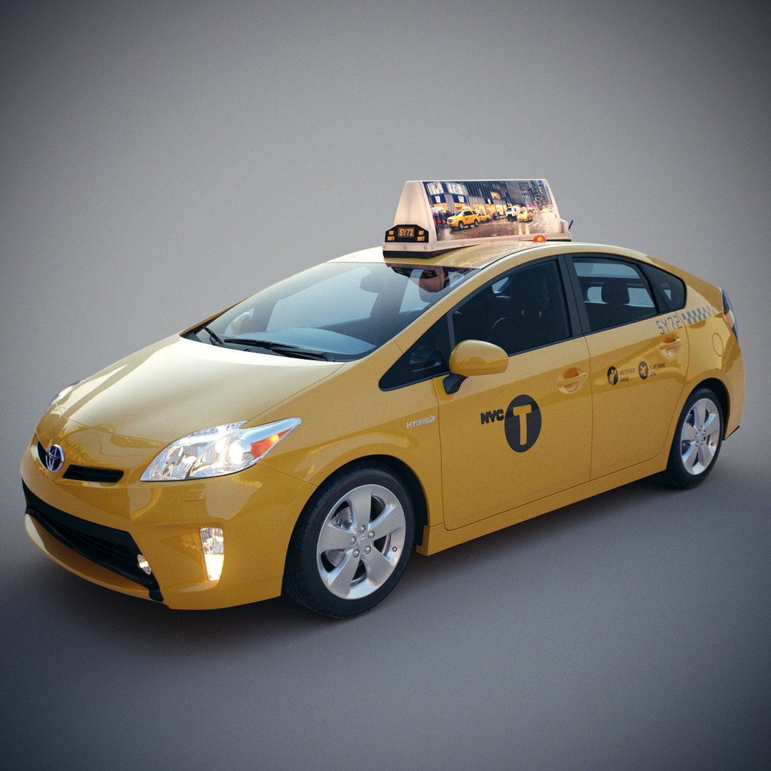 3d model toyota prius 2014 new york