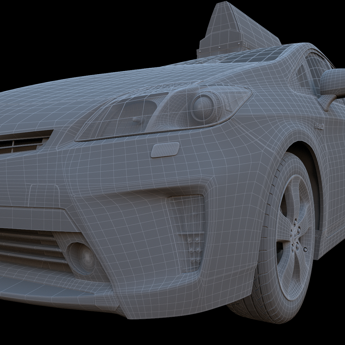 3d model toyota prius 2014 new york