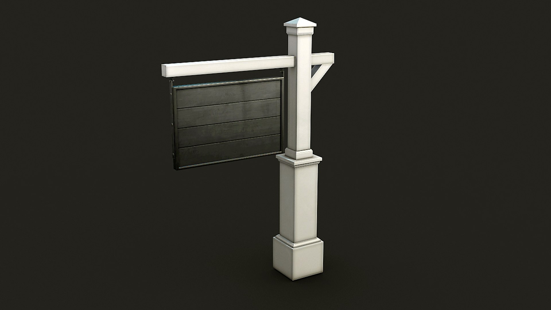 3D shop sign - TurboSquid 1284338