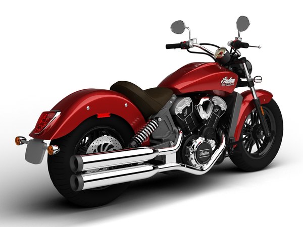 indian scout 2015 3d c4d
