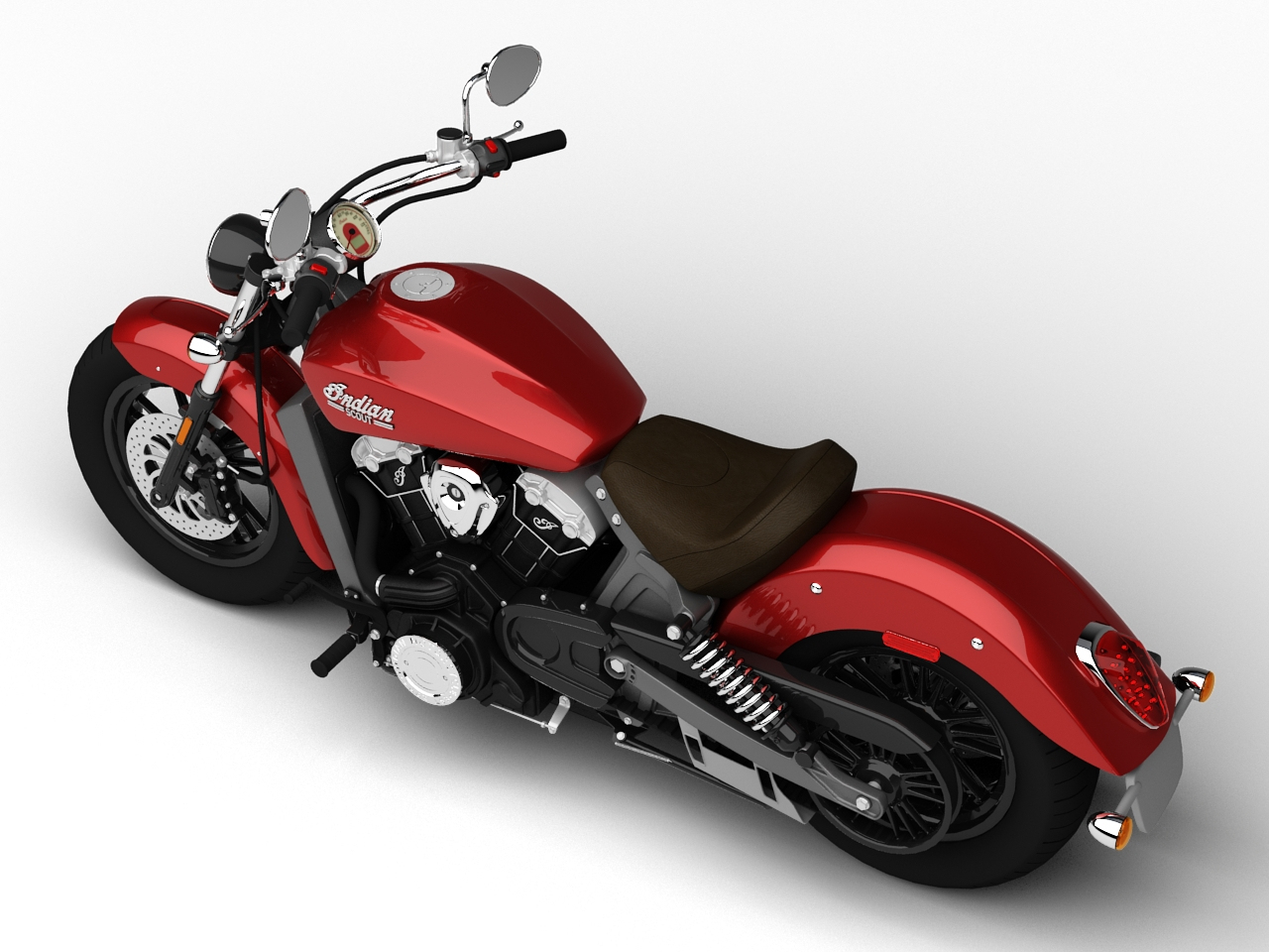 indian scout 2015 3d c4d
