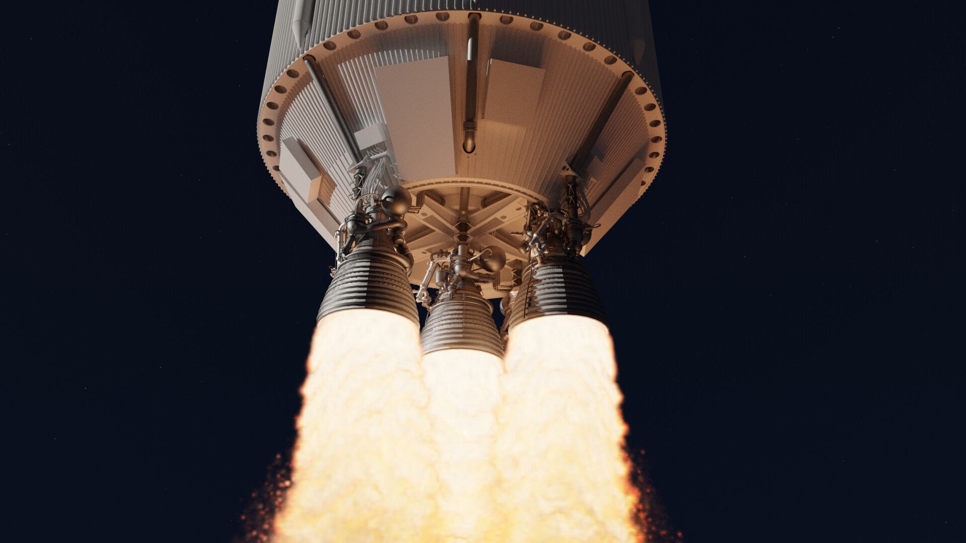 J-2 Rocket Engine 3D Model - TurboSquid 1728987