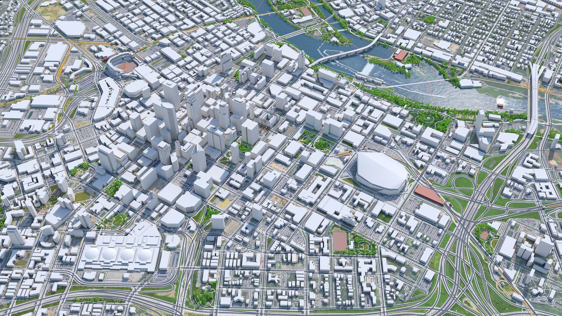 Minneapolis Downtown Minnesota USA 3D Model - TurboSquid 1989388