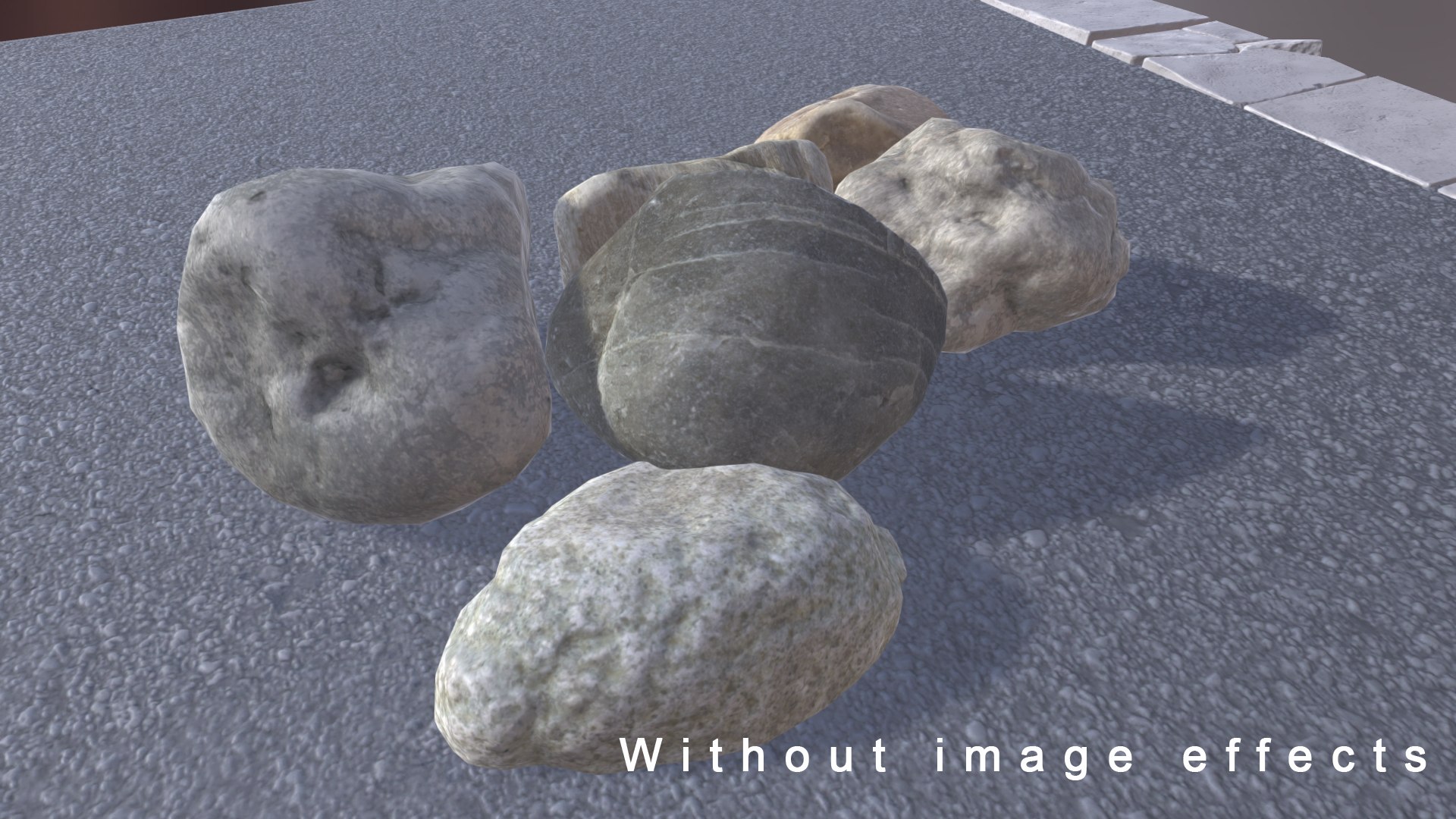 Stones 3d Model
