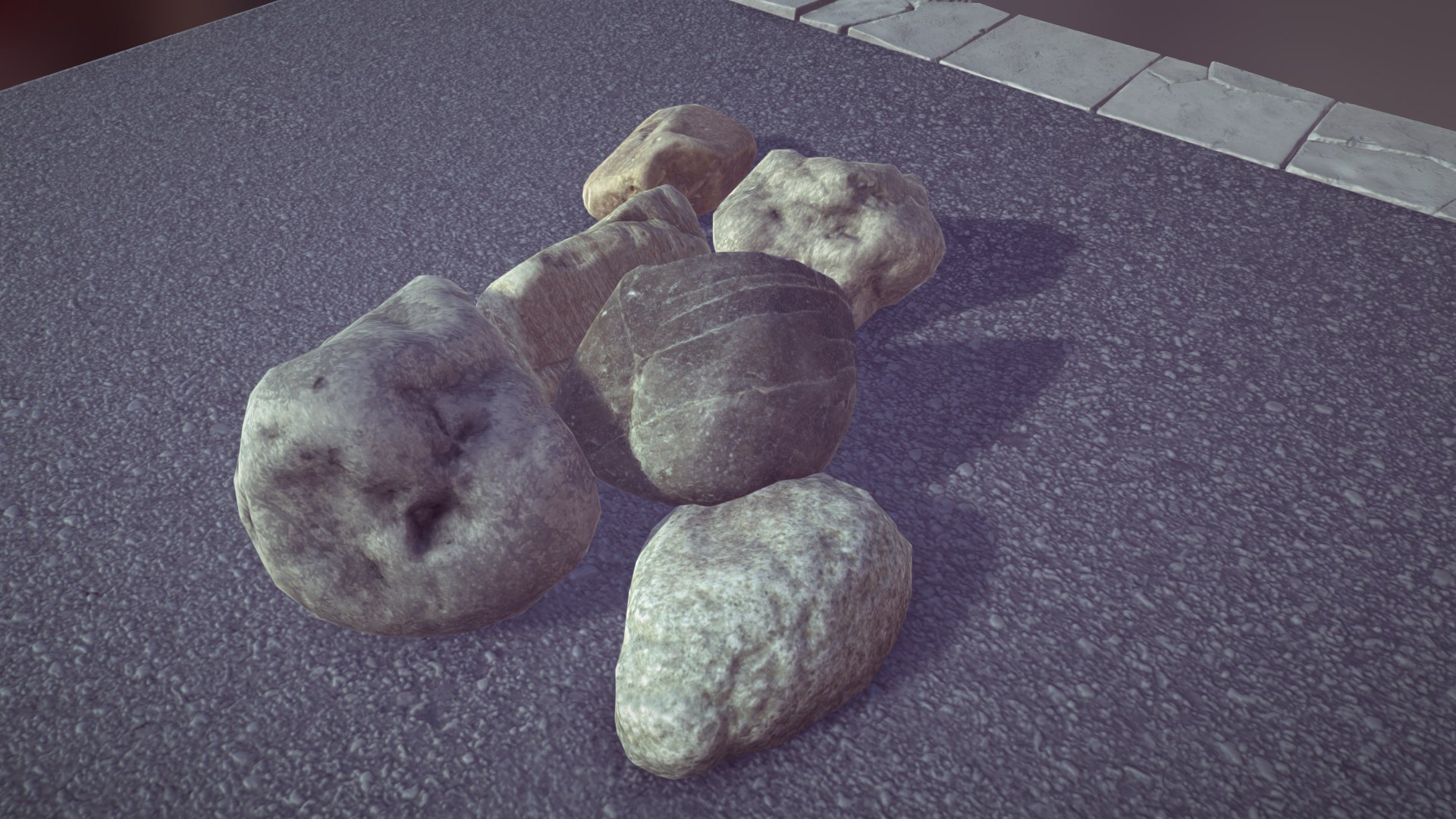 Stones 3d Model