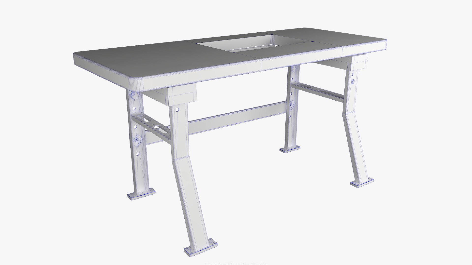 3D Model Sewing Machine Table - TurboSquid 1504117