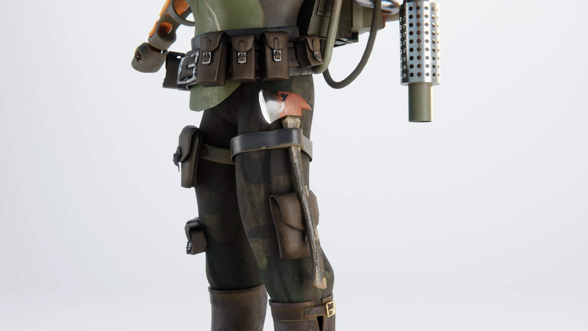 3D FALLOUT SUIT - TurboSquid 2217979