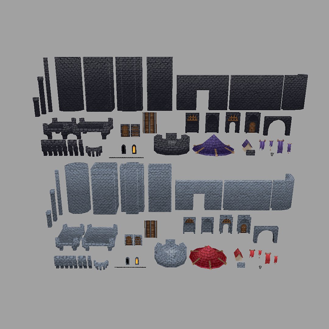 Environment Pack 3d Model