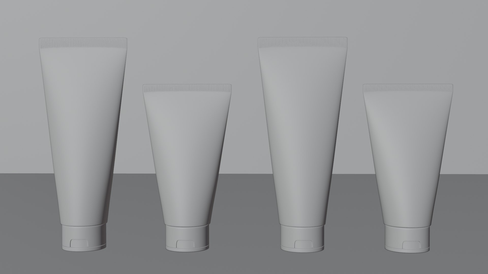 3D Cosmetics Tube Model - TurboSquid 2194716
