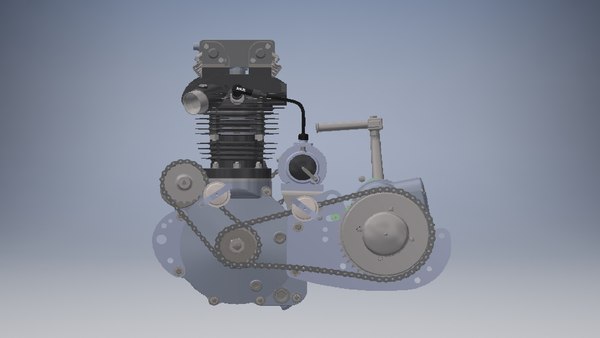 Motorcycle Engine 3D Models for Download | TurboSquid