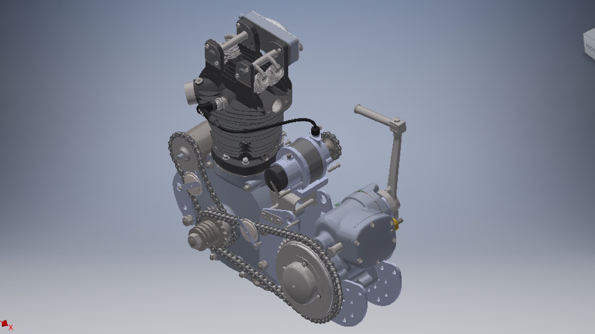 3D Motorcycle Engine Assembly - TurboSquid 2132410