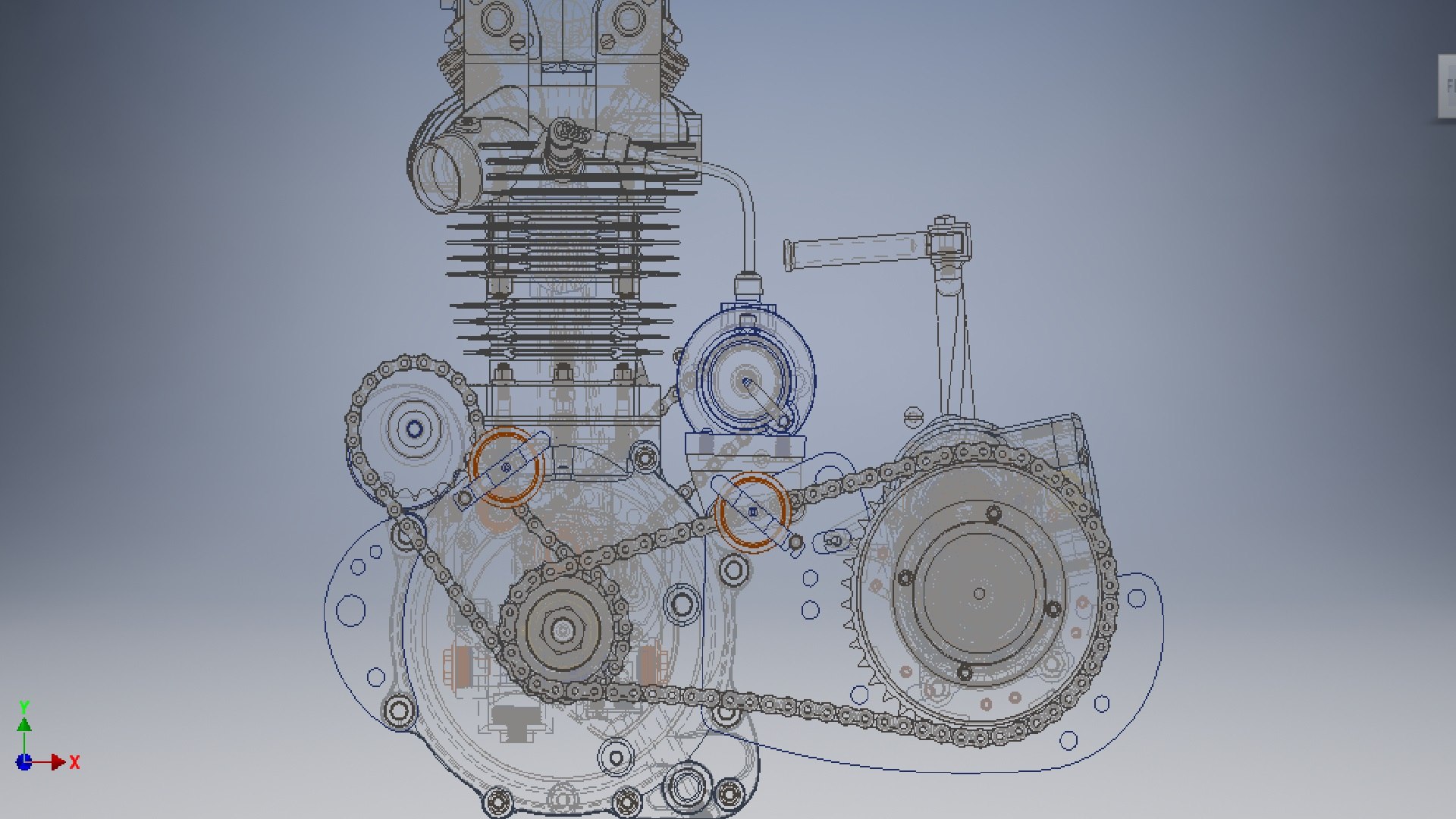 3D Motorcycle Engine Assembly - TurboSquid 2132410