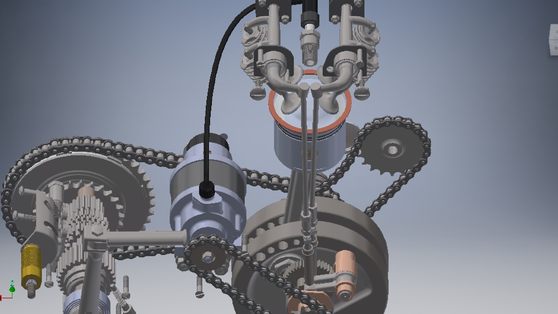 3D Motorcycle Engine Assembly - TurboSquid 2132410