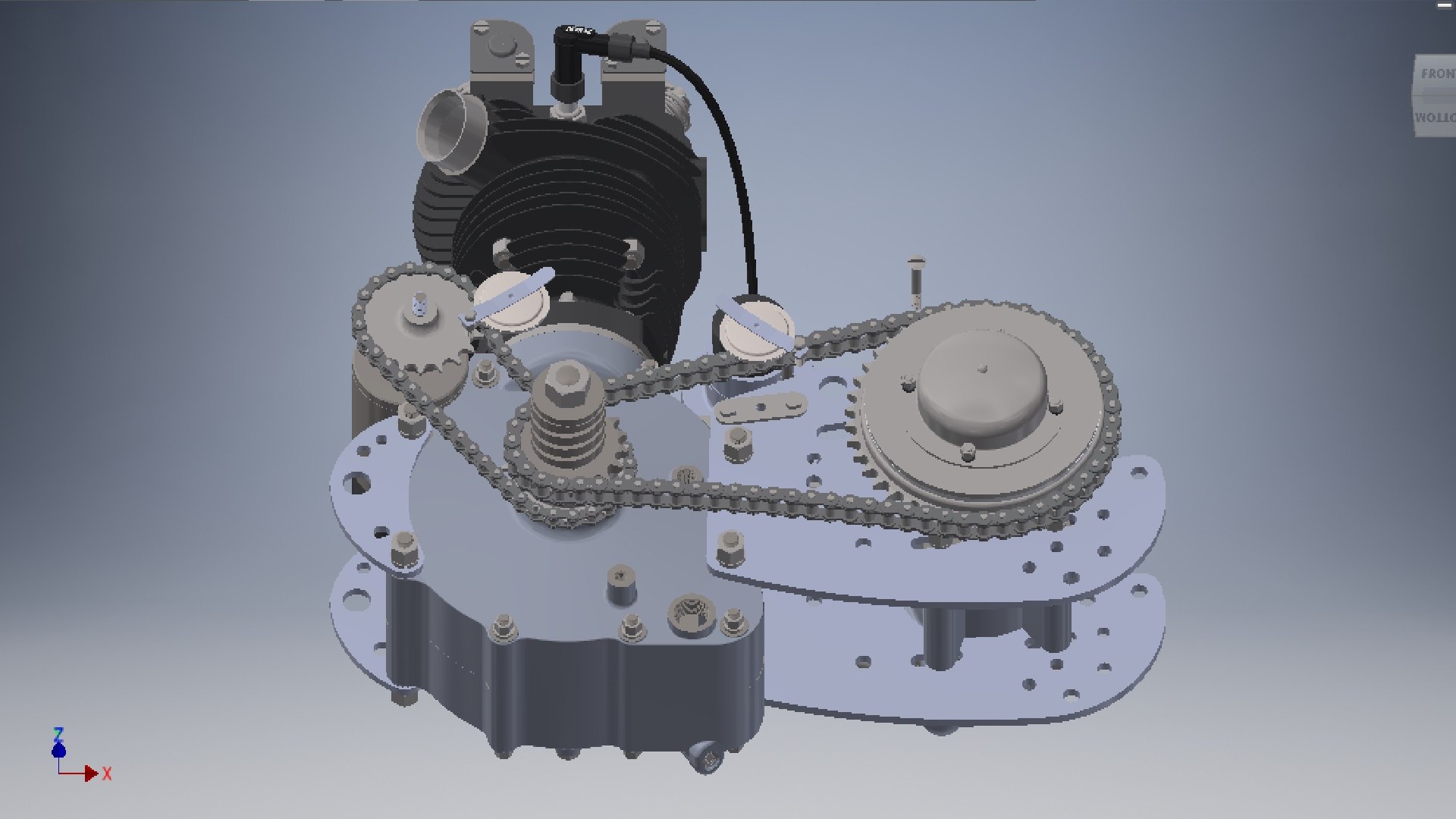 3D Motorcycle Engine Assembly - TurboSquid 2132410