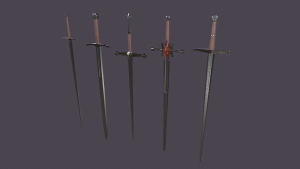 modelo 3d Sword Pack - TurboSquid 2083481