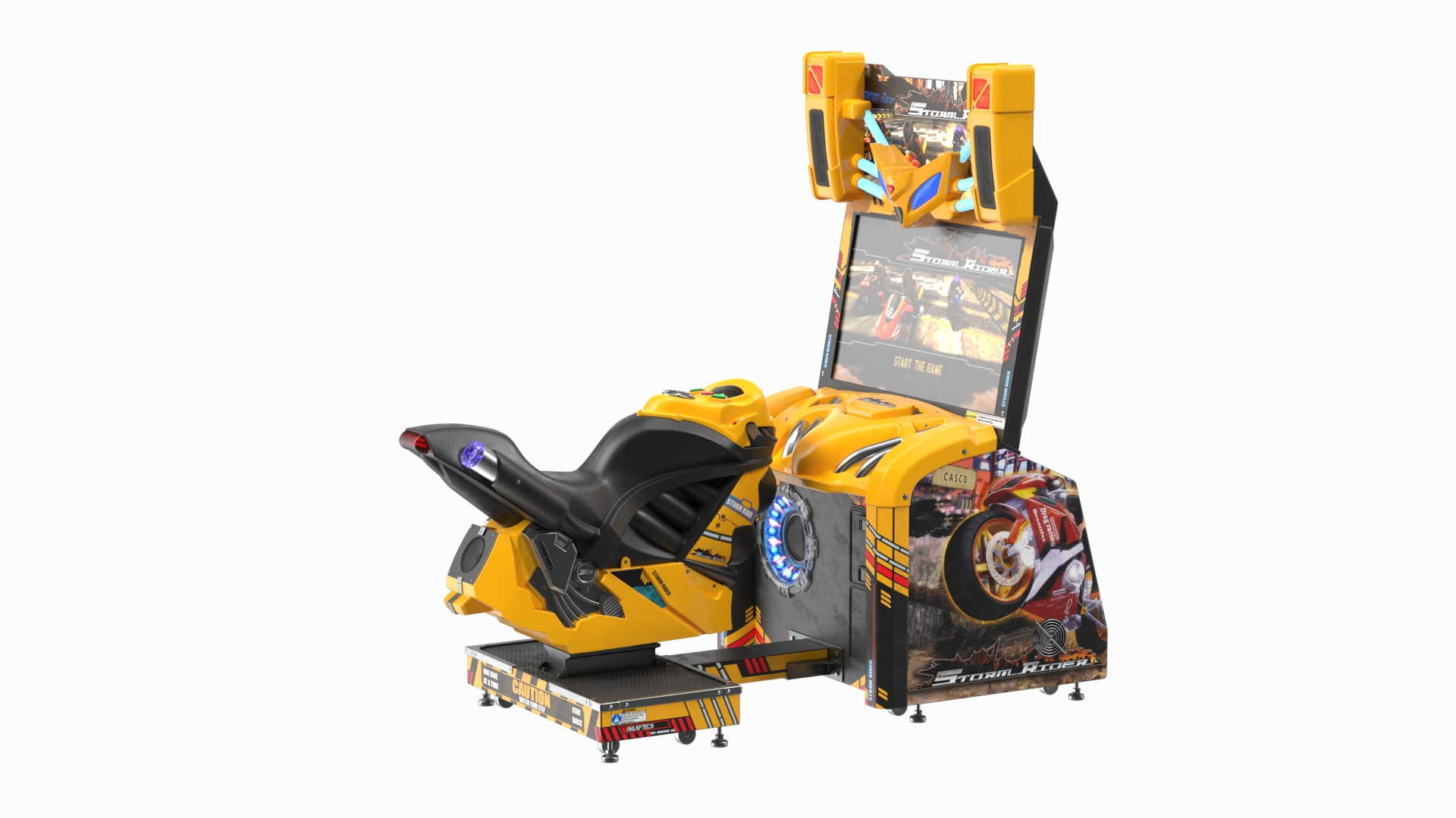 3D Model Storm Riders Motorcycle Racing Arcade Game On - TurboSquid 1748220