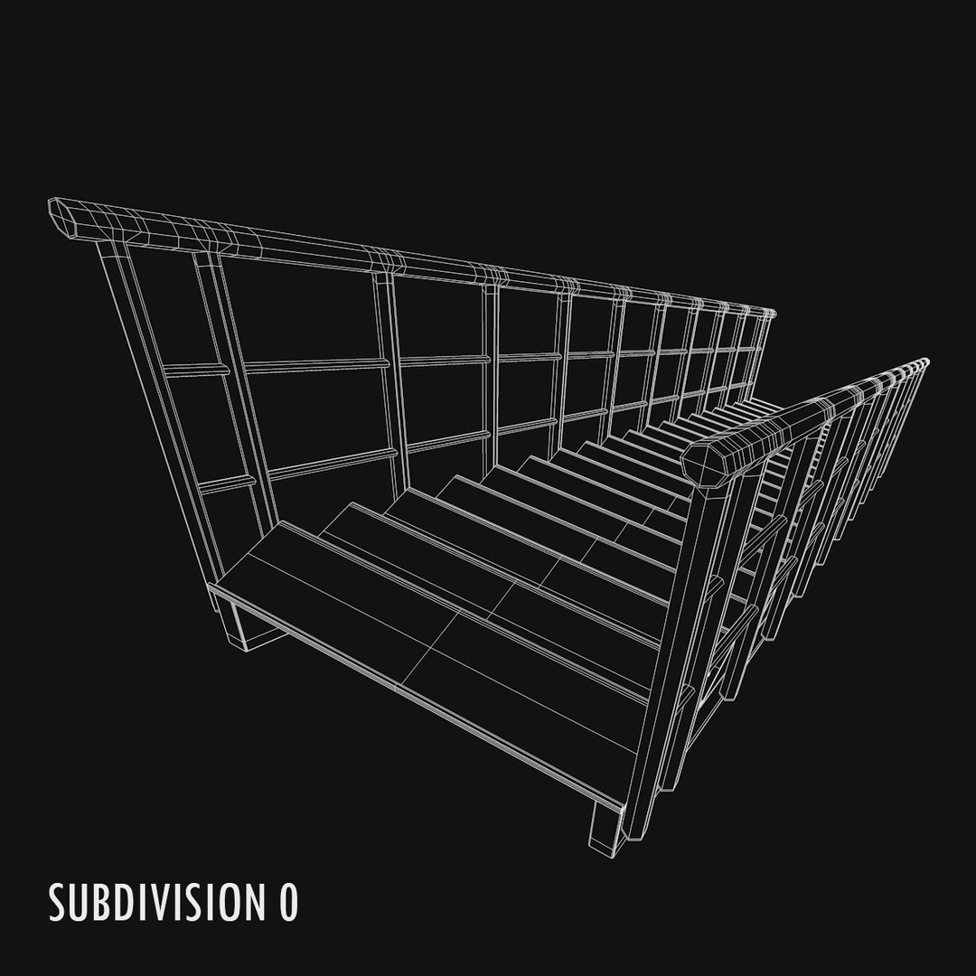 Rusty Rust Staircase 3D Model - TurboSquid 1362007