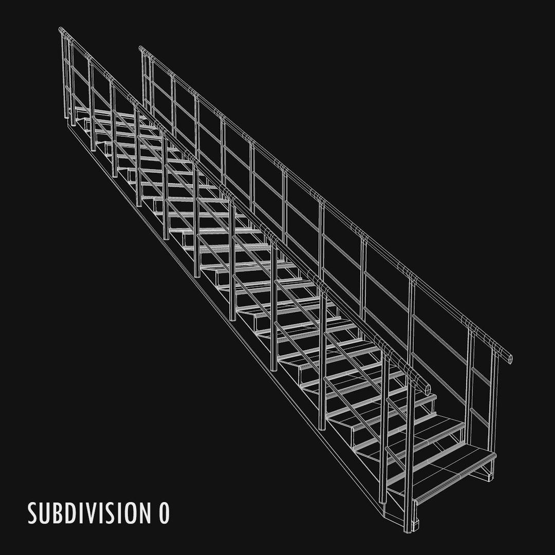 Rusty Rust Staircase 3D Model - TurboSquid 1362007