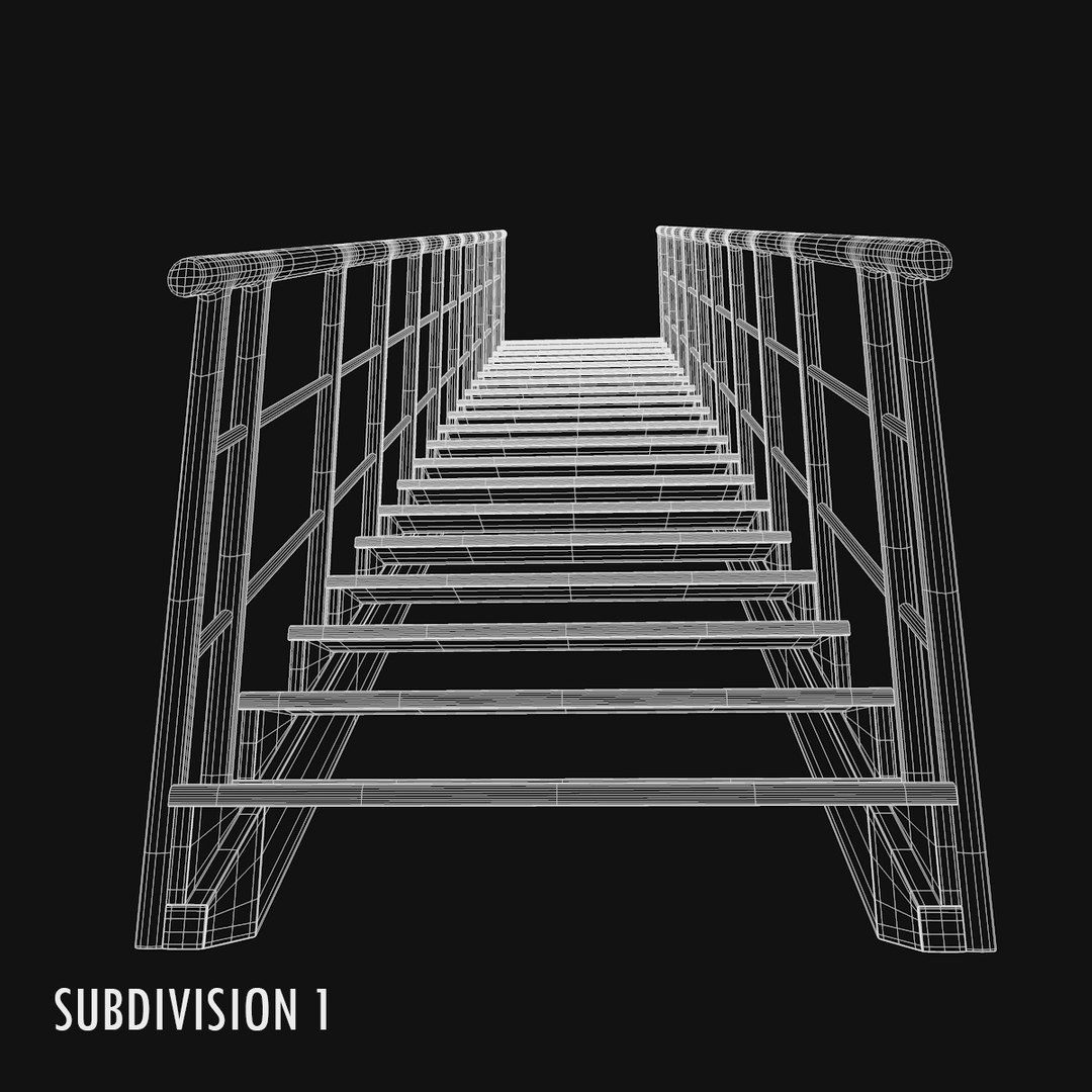 Rusty Rust Staircase 3D Model - TurboSquid 1362007