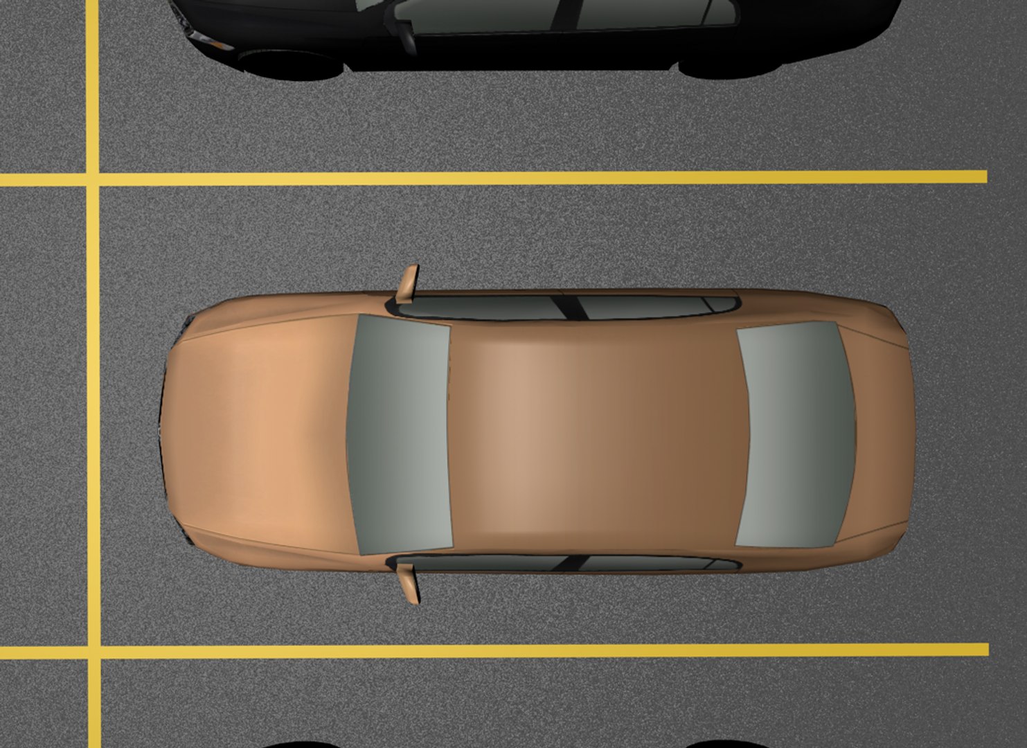 3d Model Parking Lot