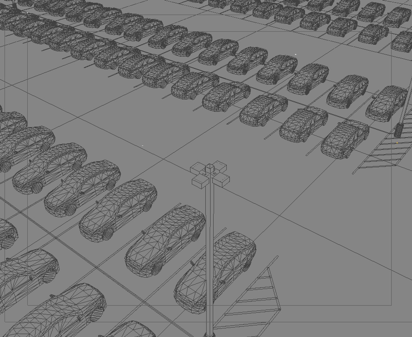 3d Model Parking Lot