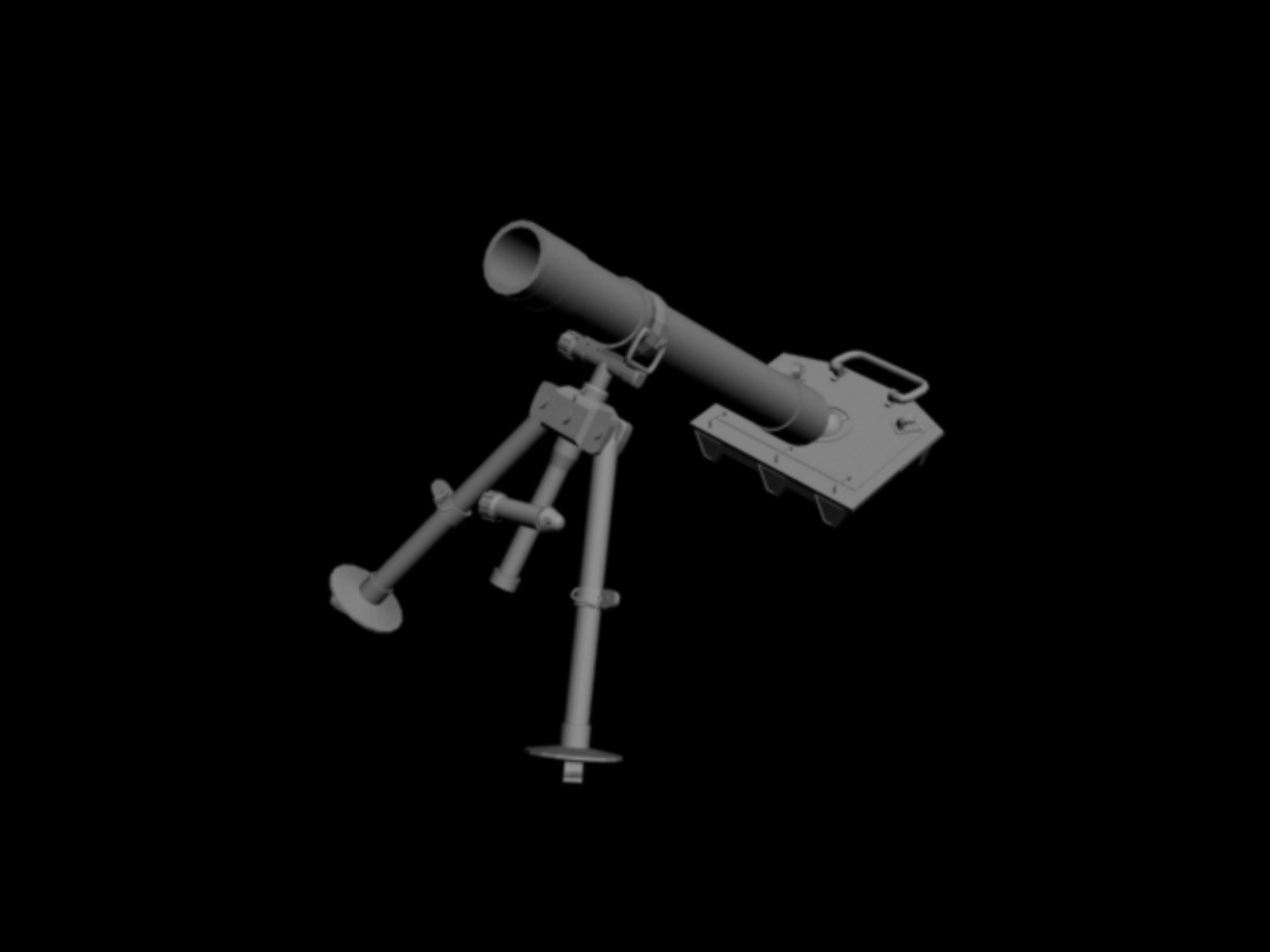 34 Mortar 3d Model