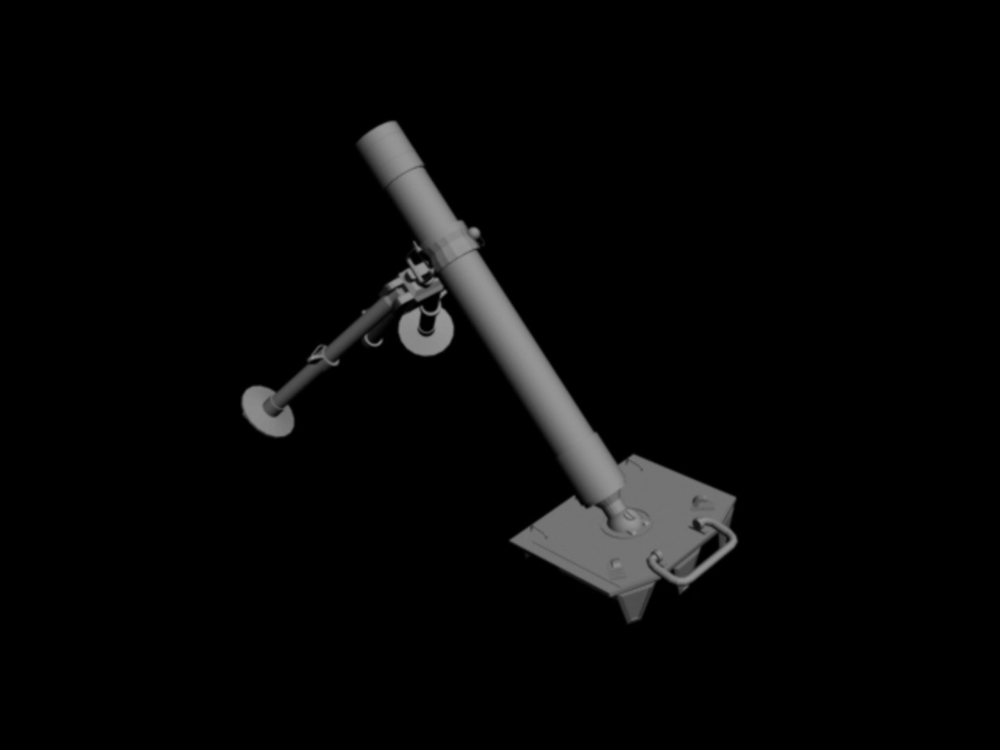 34 Mortar 3d Model