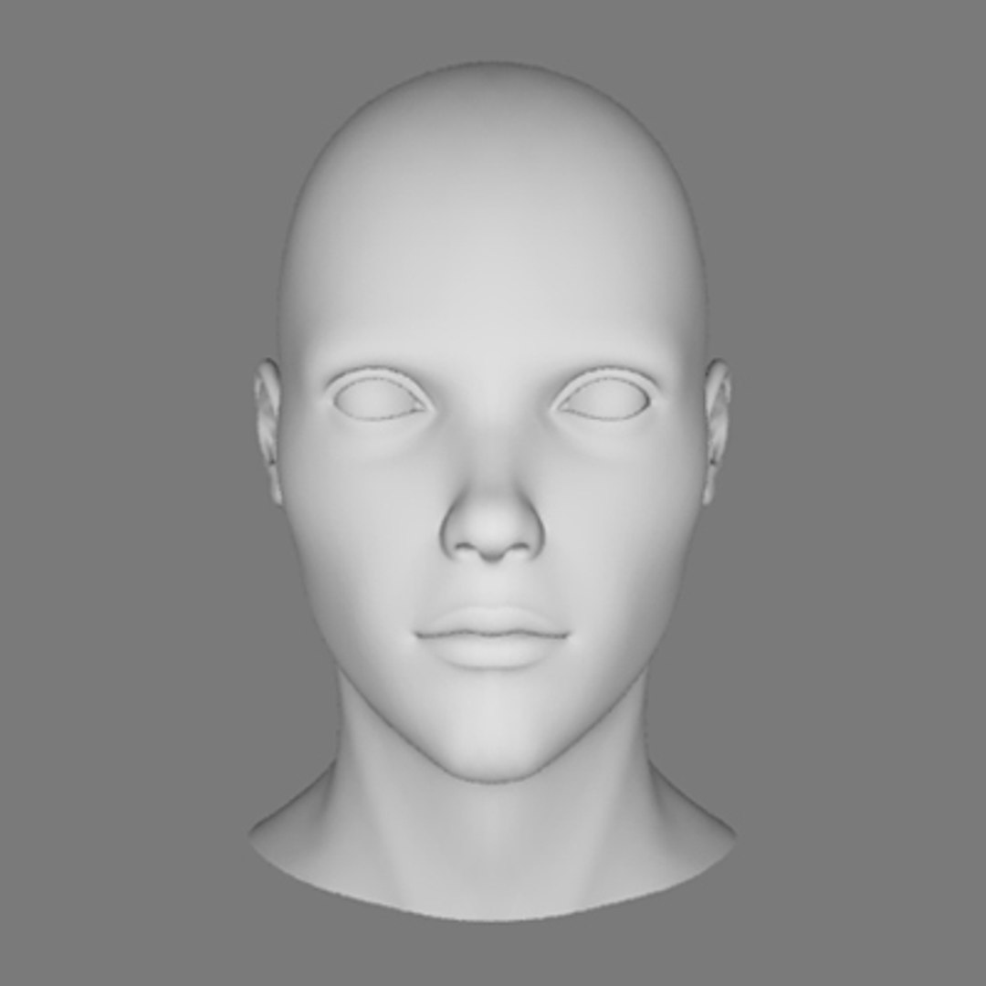 Human Head 3d Model